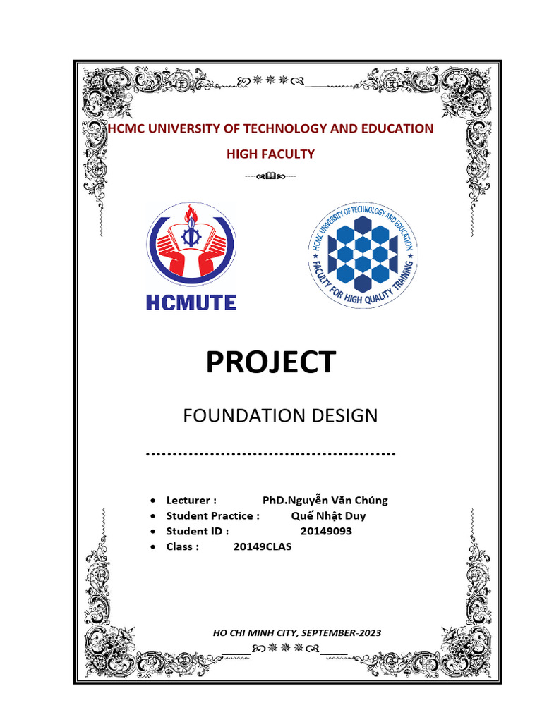 Project Foundation Duz | PDF | Coefficient Of Variation | Errors And ...
