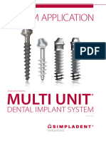 MIS Internal Hex Prosthetic Options | PDF | Dental Implant | Equipment