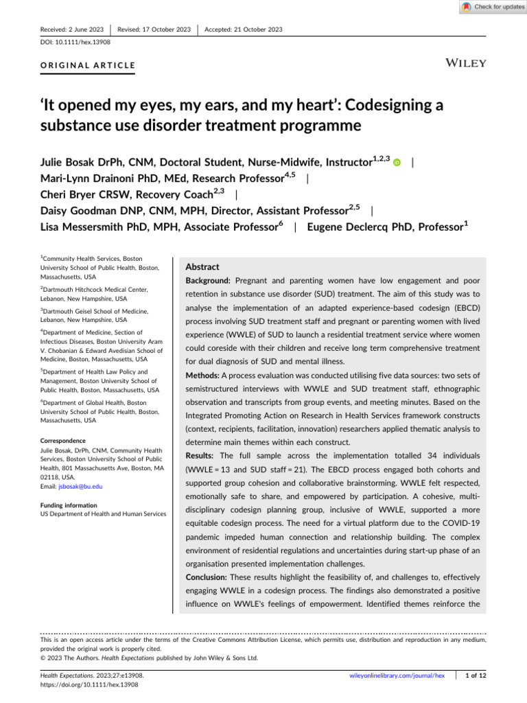 Article 2 Mental Health PDF Ethnography