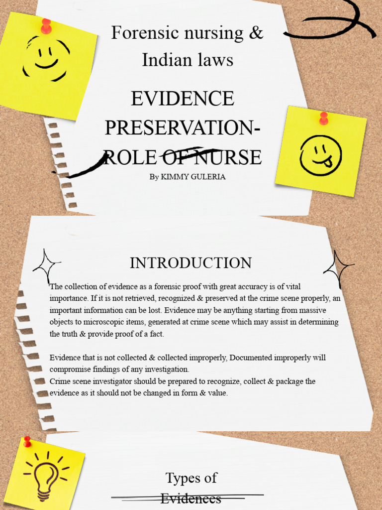 Evidence Collection & Preservation | Download Free PDF | Crime Scene ...