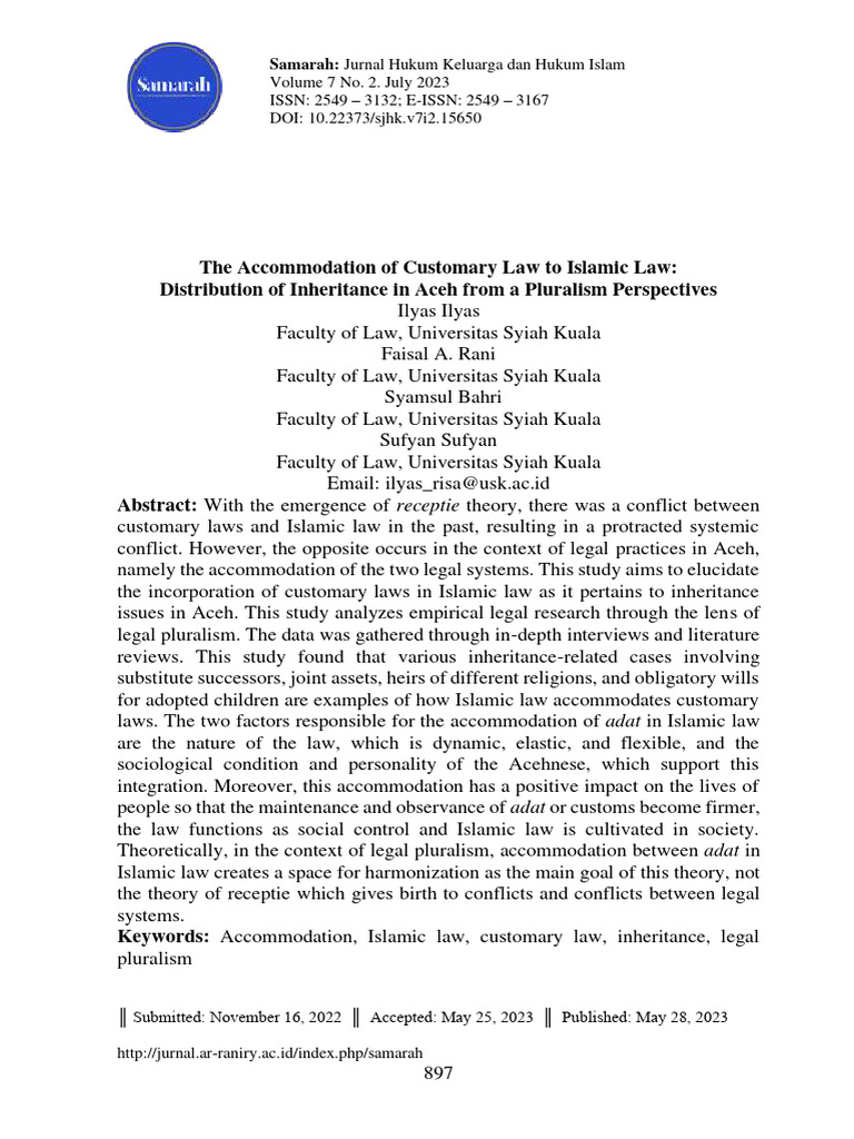 Volume 7 No. 2. July 2023 ISSN: 2549 - 3132 E-ISSN: 2549 - 3167 DOI: 10 ...