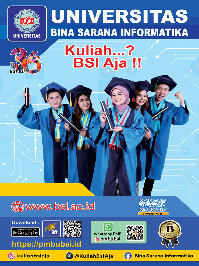 E-Brosur UBSI 2024 - Gel 2 | PDF | Teknologi & Rekayasa