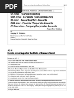 As 4 | PDF | Going Concern | Balance Sheet