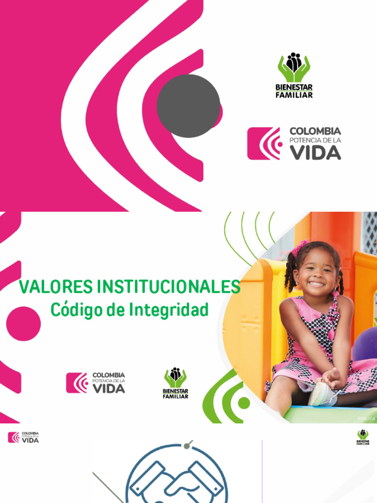 Valores Institucionales Honestidad Integralidad Pptx 20240321 084107 0000 Pdf