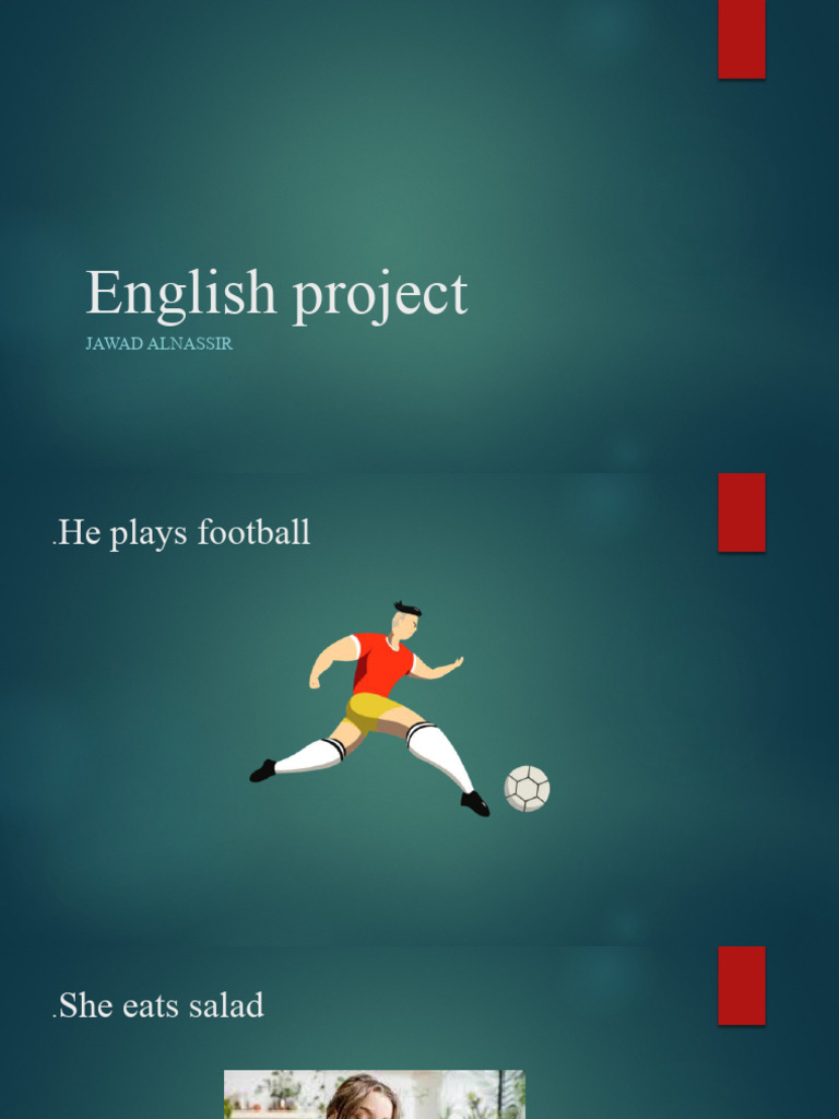 English Project on Daily Activities | PDF