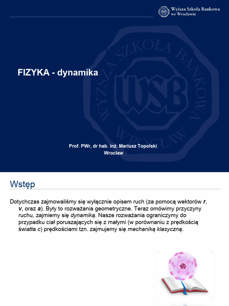 Fizyka - Dynamika | PDF