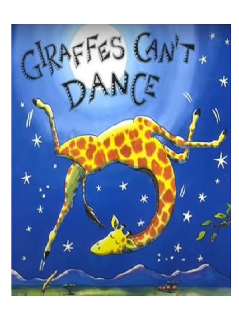 Giraffes Can T Dance Step 2 5 Copias | PDF