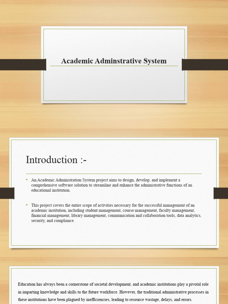 Comprehensive Academic Admin System | PDF | Operating System | Information
