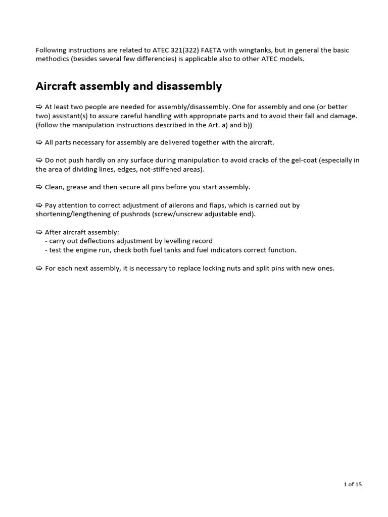 Aircraft-Assembly Disassembly | PDF | Empennage | Electrical Connector