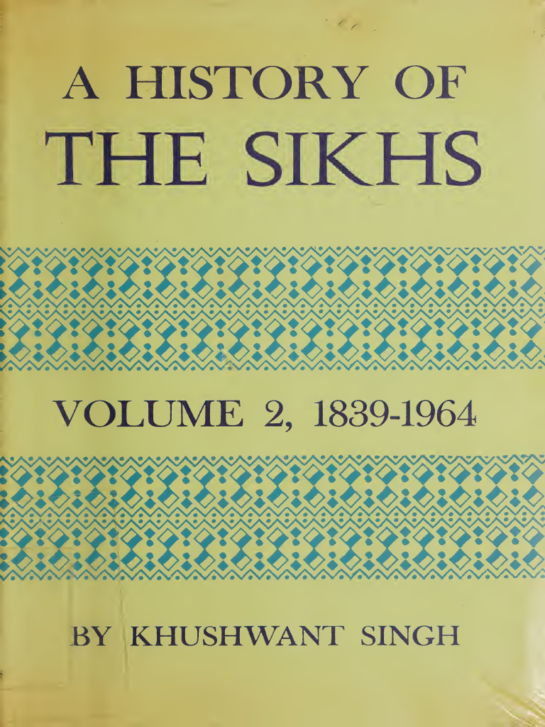 A History of Sikhs Vol 2 | PDF | Punjab