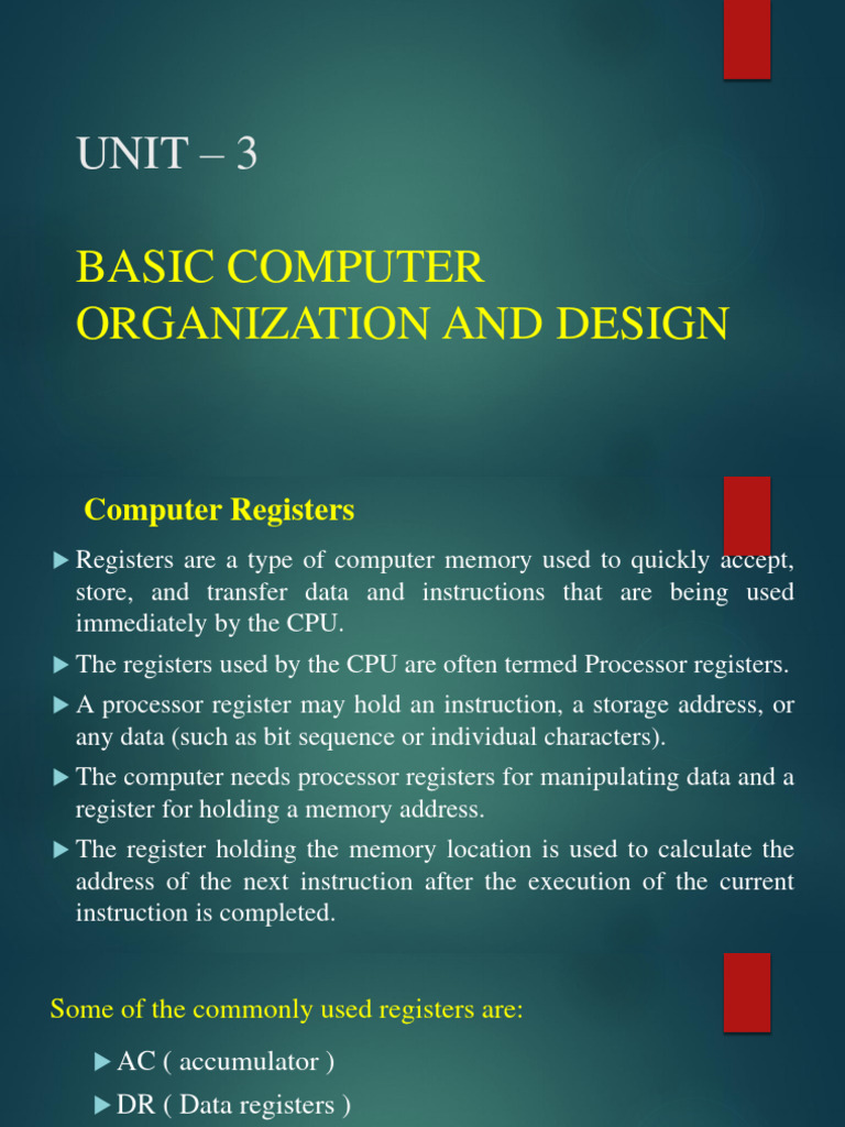 UNIT 3 - CO A Design | PDF | Input/Output | Central Processing Unit