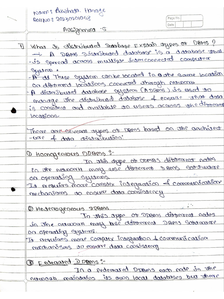 Adbms Assignment No 5 | PDF