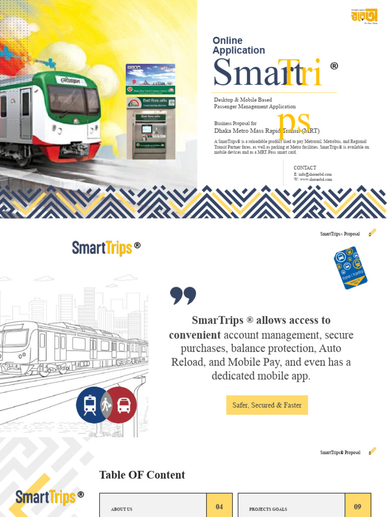 Project Proposal (SMARTTRIPS) | PDF | Computing | Software