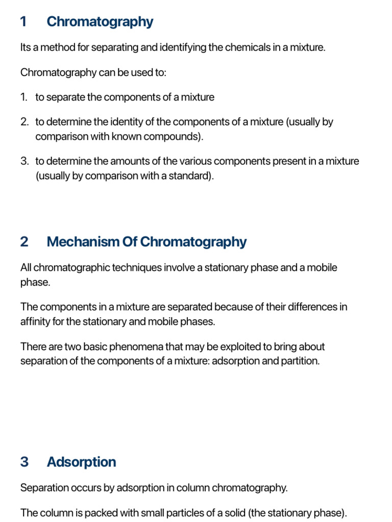 Understanding Chromatography Techniques | PDF | Gas Chromatography | Chromatography
