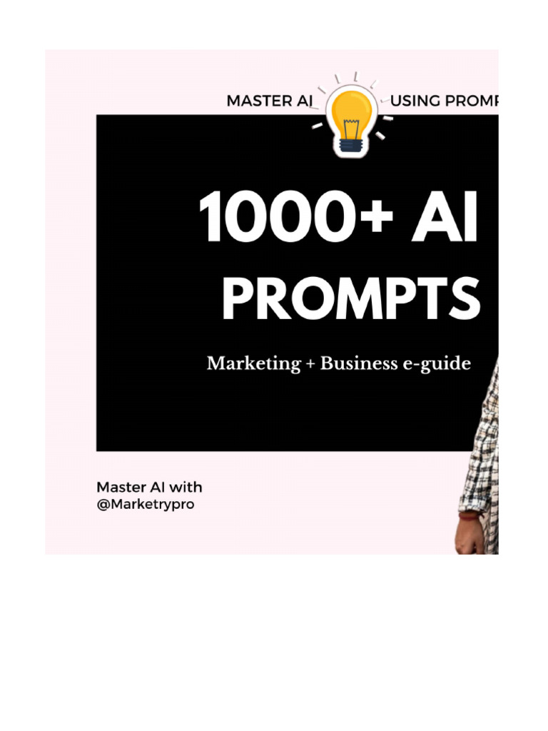 1000+ AI Prompts | PDF | Social Media | Popular Culture & Media Studies