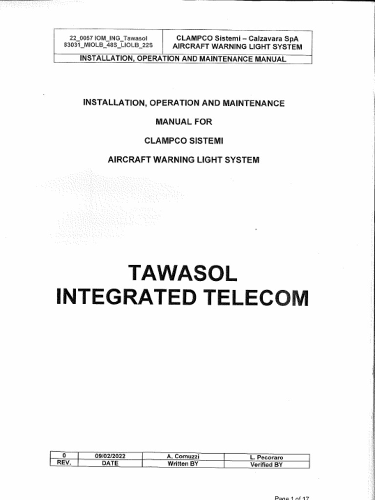 AWL System Manual | PDF