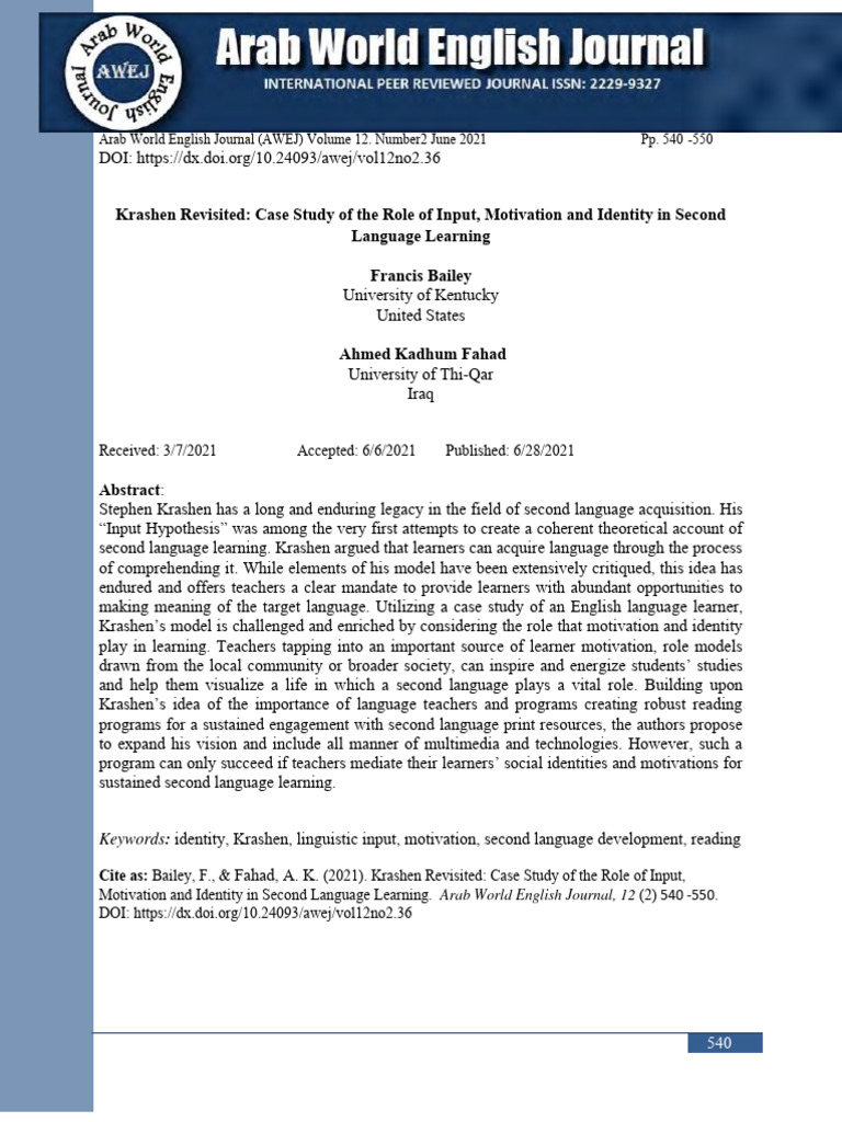 RRL 3 | PDF | Second Language Acquisition | Language Acquisition