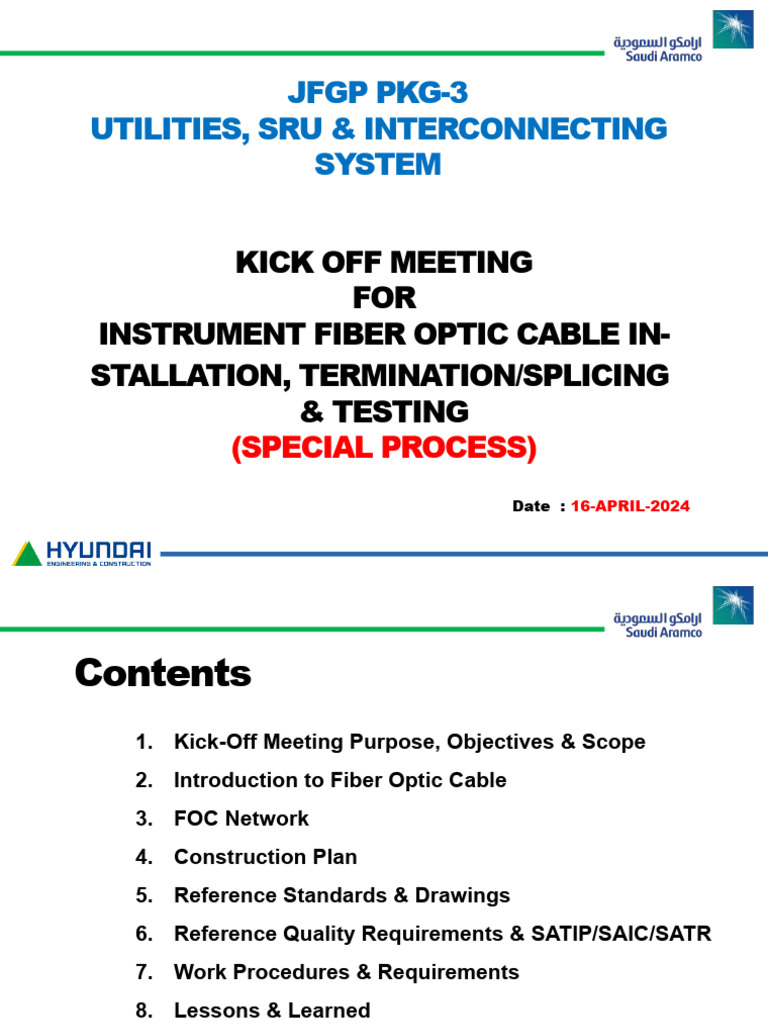 KOM For Instrumentation FOC | PDF | Optical Fiber | Fiber Optic ...