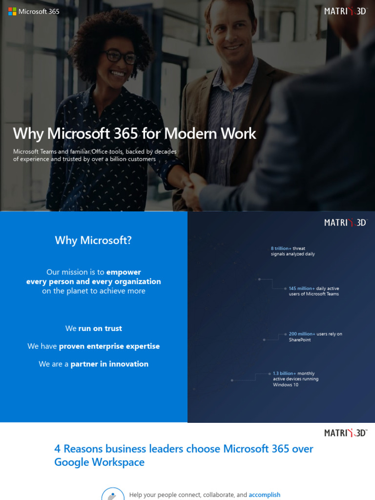 M365 vs Google | PDF | Microsoft Office | Microsoft
