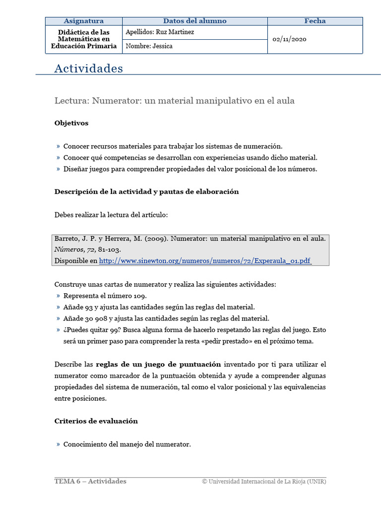 Actv 3 Def | PDF | Educación primaria