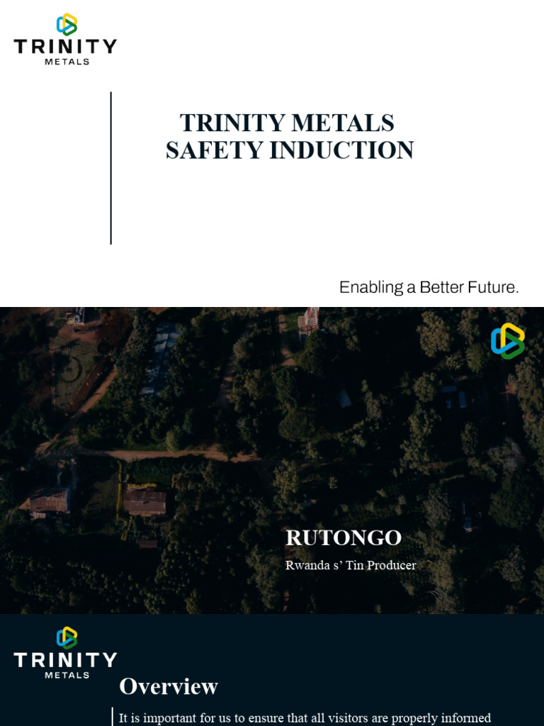 RUTONGO Safety Induction Presentation New | Download Free PDF ...