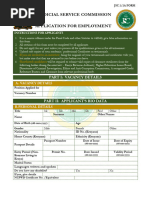 PSC Job Application Form 1J - SRC | PDF | Academic Degree | Diploma