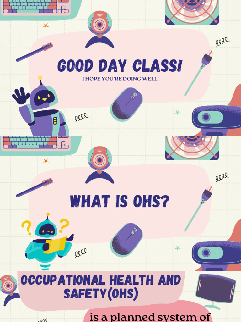 TLE-ICT 9 Occupational Health and Safety | PDF | Occupational Safety ...