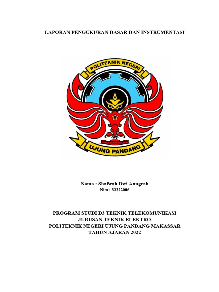 Laporan Pengukuran Dasar Dan Instrumentasi | PDF | Metode & Bahan Ajar