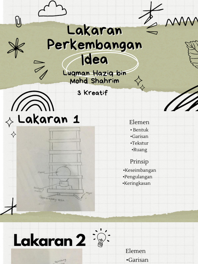 Lakaran Perkembangan Idea | PDF