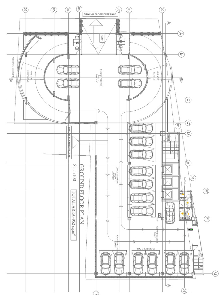 Car Parking MEP Draft Model | PDF