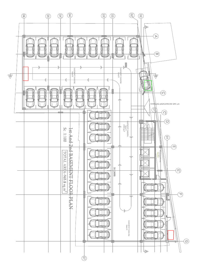 Car Parking MEP Draft Model | PDF