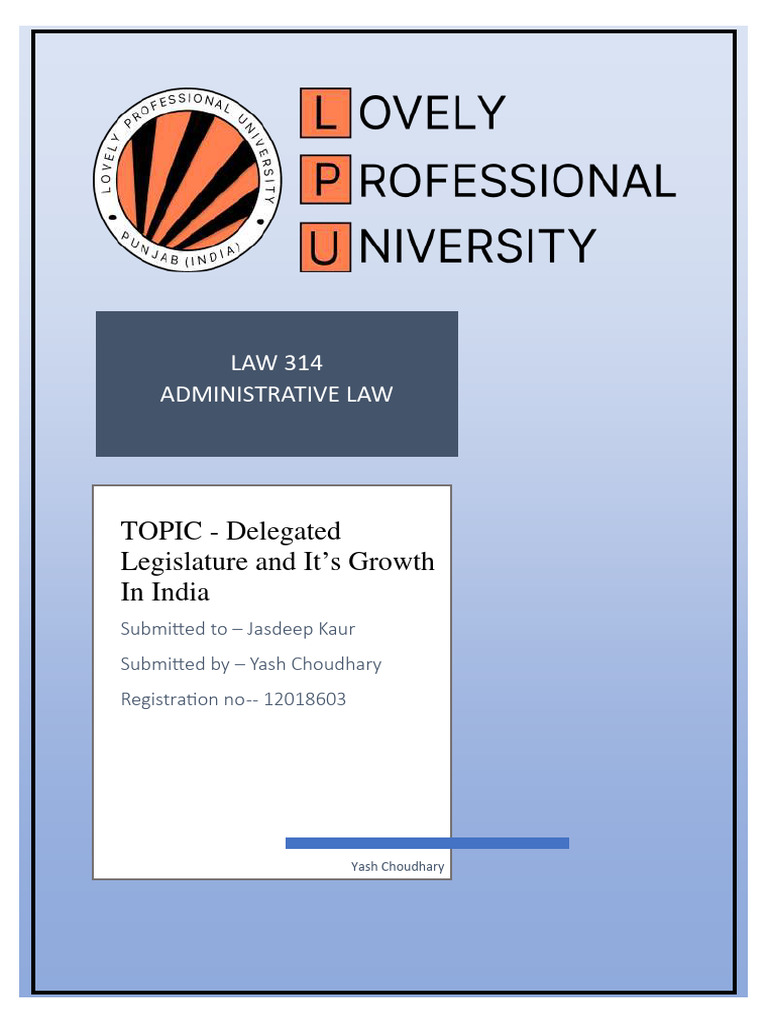 Yash Choudhar | PDF | Legislature | Taxes