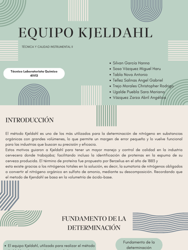 Equipo 8 - Equipo Kjeldahl - 20240423 - 150100 - 0000 | Descargar gratis PDF | Fertilizante ...