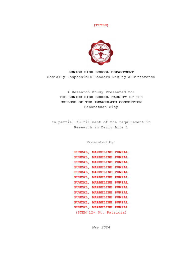 Res1 Final Manuscript Template | Download Free PDF | Behavioural ...