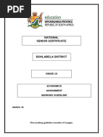 2025 Grade 10 Trigonometry Investigation Memo | PDF | Triangle | Ratio