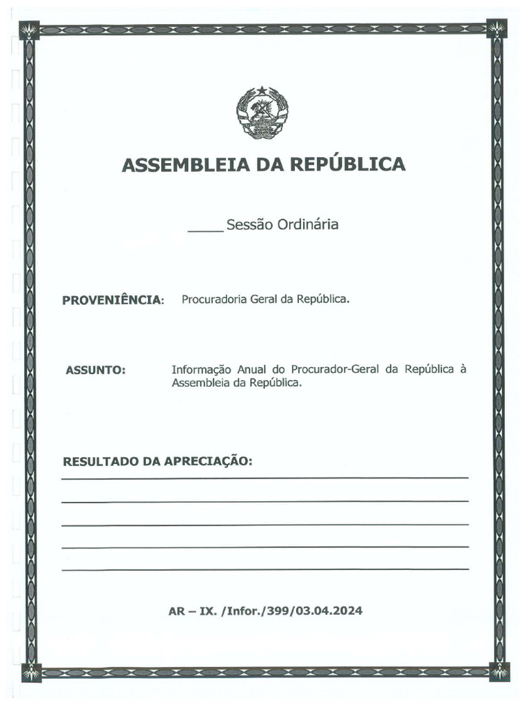 Informe Anual Do Procurador-Geral - 2024 - Compressed-Cópia 2 | PDF