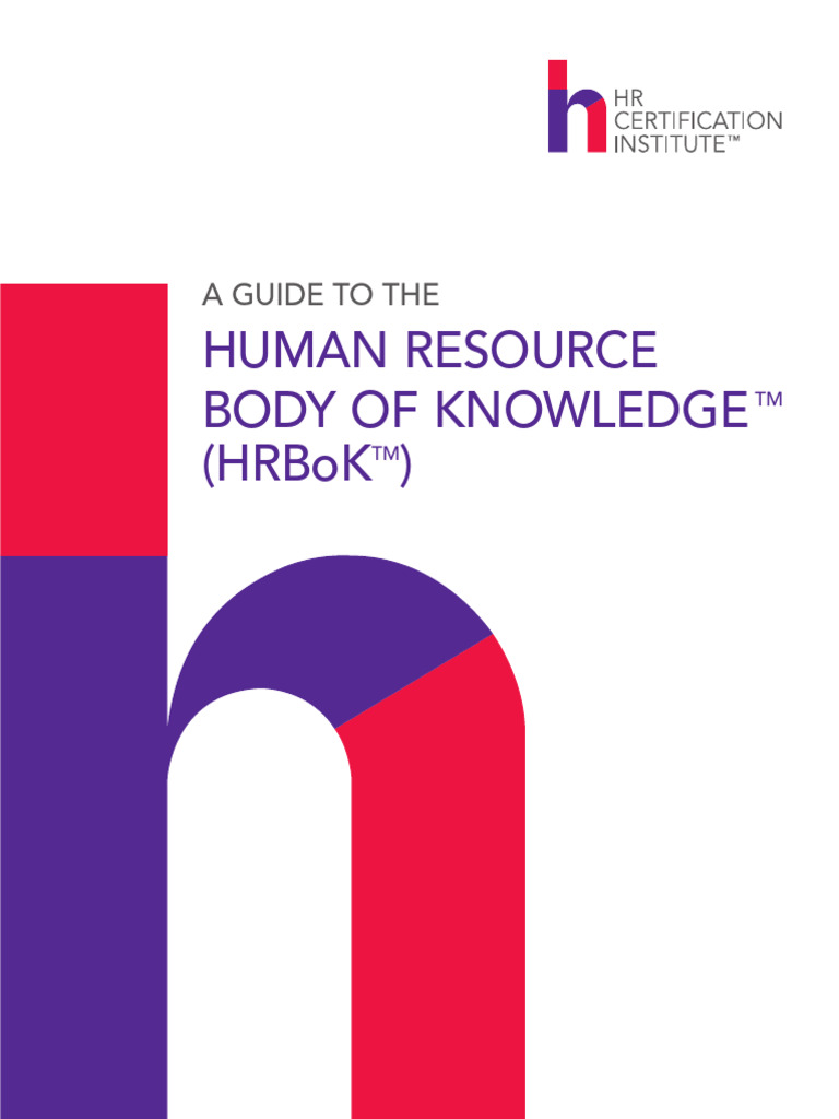 A Guide To The Human Resource Body of Knowledge-Amy Dufrane | PDF | Human Resource Management ...