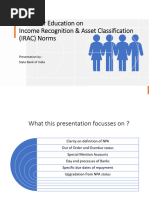 RBI NPA Classification Guidelines Update | PDF | Interest | Loans