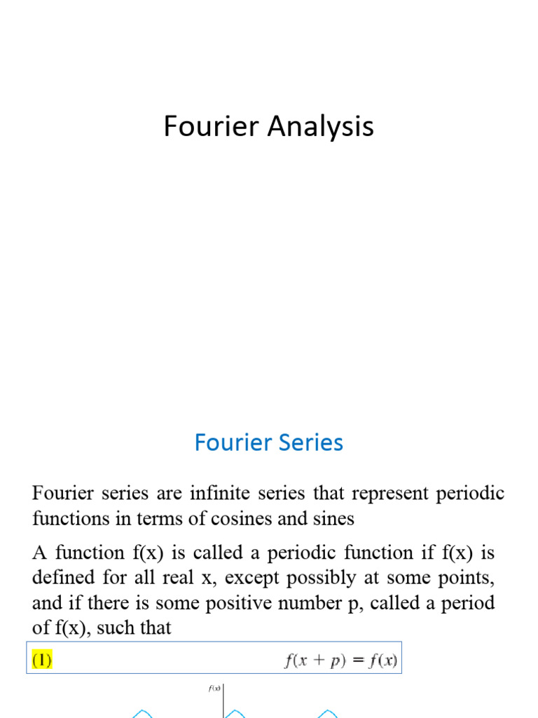 Understanding Fourier Series Basics | PDF