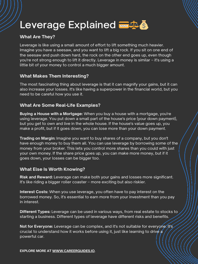 Leverage Explained | PDF