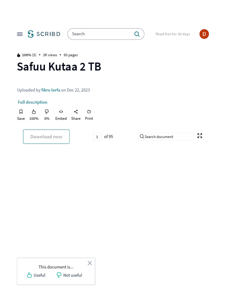Safuu Kutaa 2 TB - PDF | PDF | Scribd | Internet