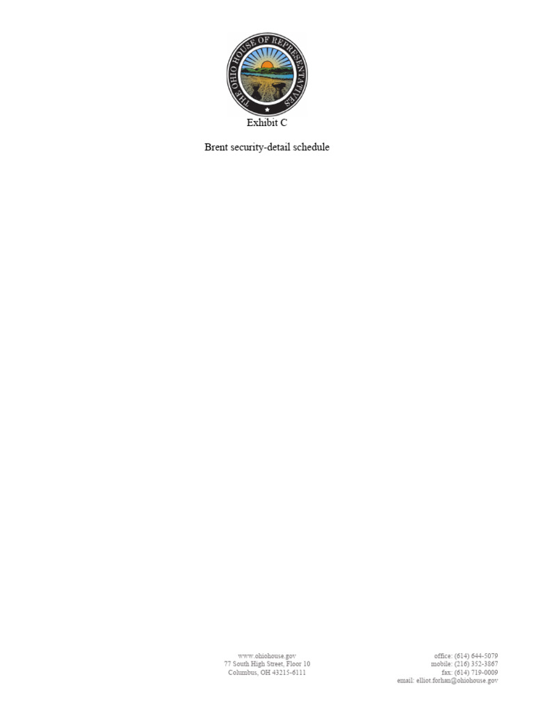 Brent Security Detail Schedule | PDF | Cooking, Food & Wine | Language ...
