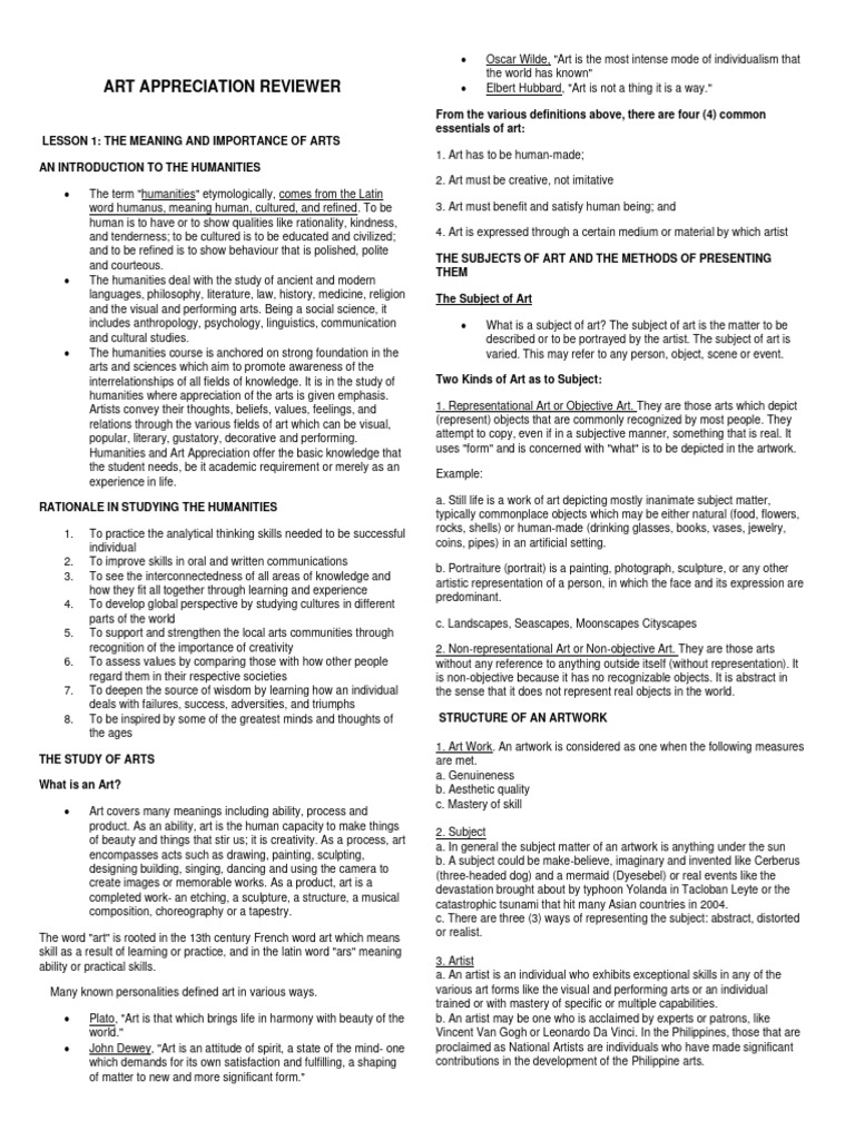 Arts Reviewer | PDF | Color | Hue