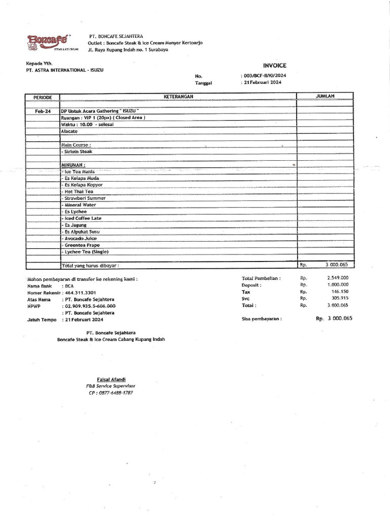 Boncafe 3jt | PDF