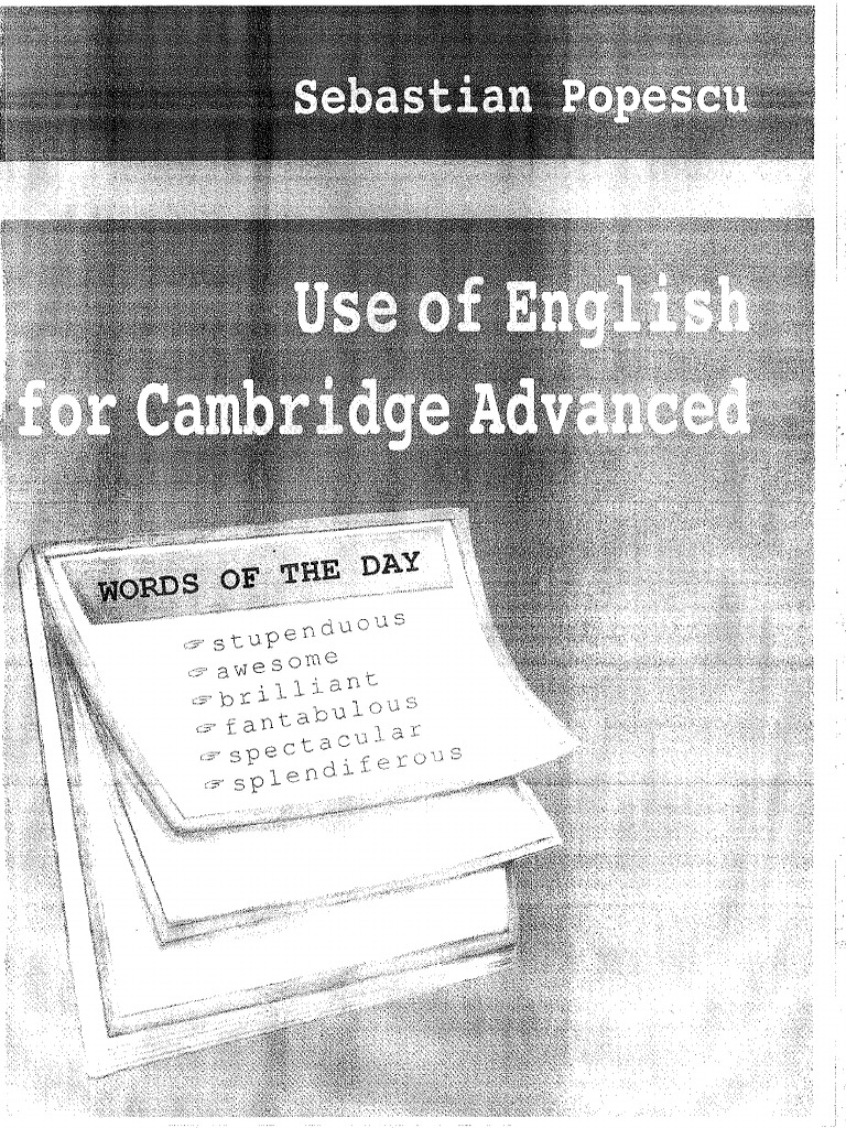 Use of English For Cambridge Advanced | PDF