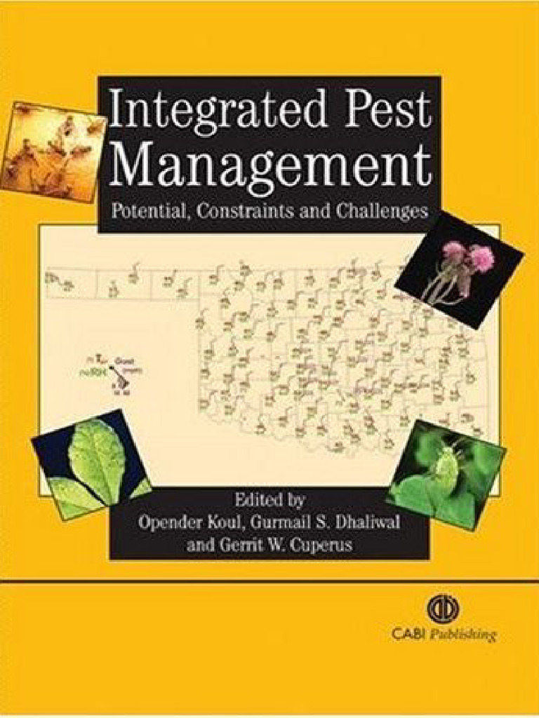 Integrated Pest Management Potential Constraints and Challenges | PDF | Insecticide | Pesticide