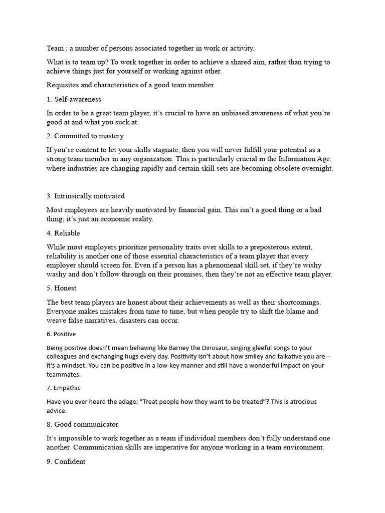 Team Gis | Download Free PDF | Cognition | Behavioural Sciences