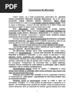 Ilie Moromete - Caracterizare | PDF