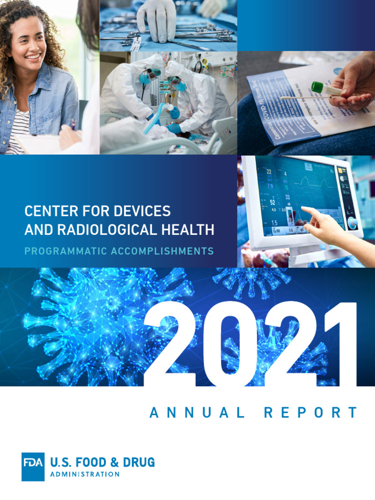 FDA CDRH-2021-Annual-Report AI+ML | PDF | Medical Device | Food And ...
