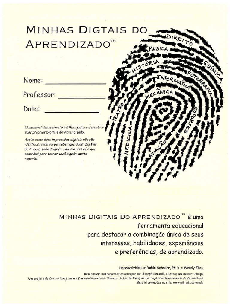 Minhas Digitais Do Aprendizado | PDF